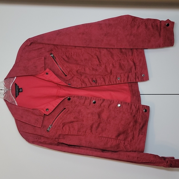 Rock & Republic | Jackets & Coats | Rock And Republic Red Snap Front ...
